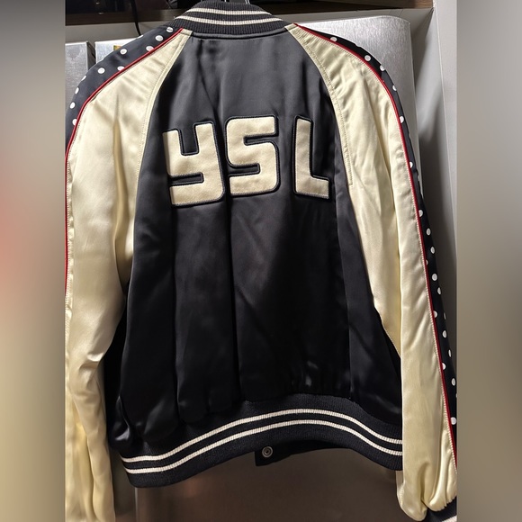 Yves Saint Laurent | Jackets & Coats | Yves Saint Laurent Teddy With ...